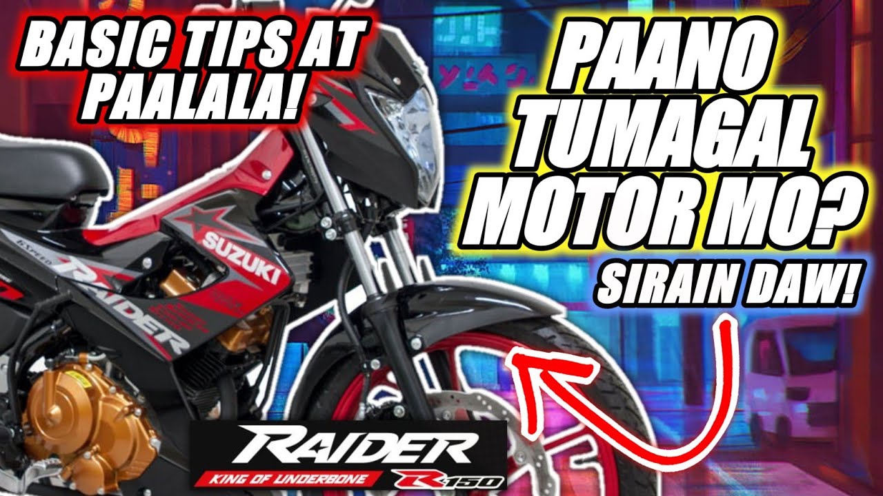 Basic tips Paano tumagal ang ating motor!. - YouTube