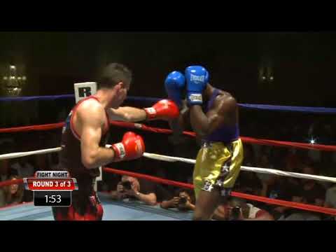 Boxing: Daniel Avram vs Corey Boyce (Round 3) - YouTube