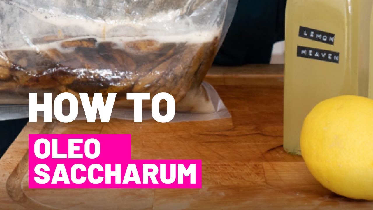 How To - Oleo Saccharum - YouTube
