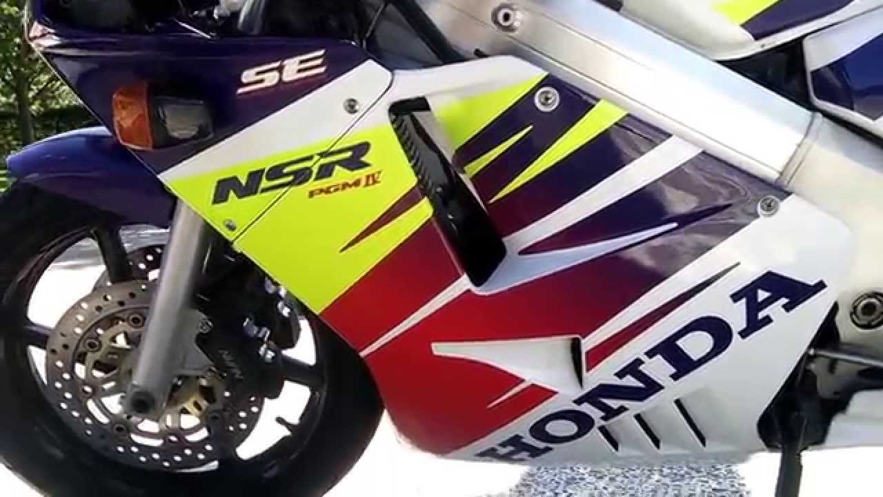 HONDA NSR250R MC28 2-Storke Machine detail 1996年式最終型 - YouTube