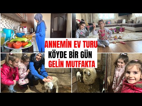 Köyde BİR Günümüz| Kayınvalidemin EV TURU | GELİN GEÇTİ MUTFAĞA | MANGAL yaptık | Günlük Vlog 215
