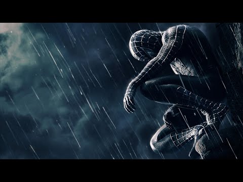 10 Hours of Heavy Rain Iconic Spider-Man 3 Motion Wallpaper | Rain Sound Ambience For Sleep & Focus