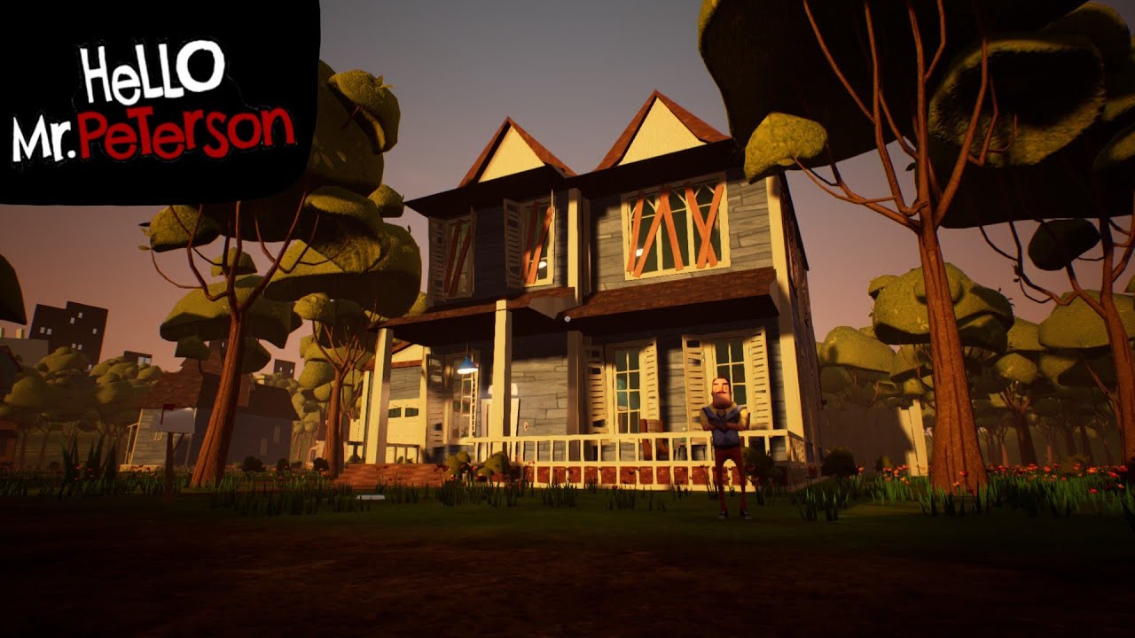 Hello Mr.Peterson! - Hello Neighbor Full Game - YouTube