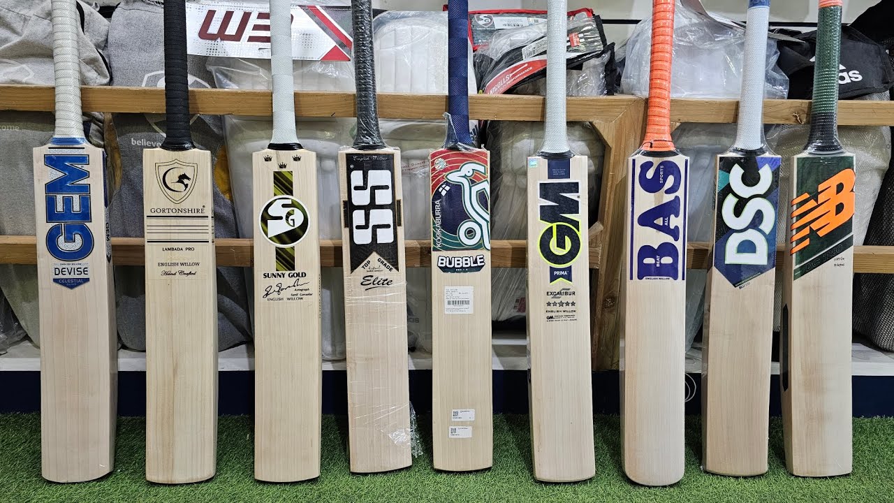 World's Best Handpicked English Willow Cricket Bats Under 40000 - YouTube