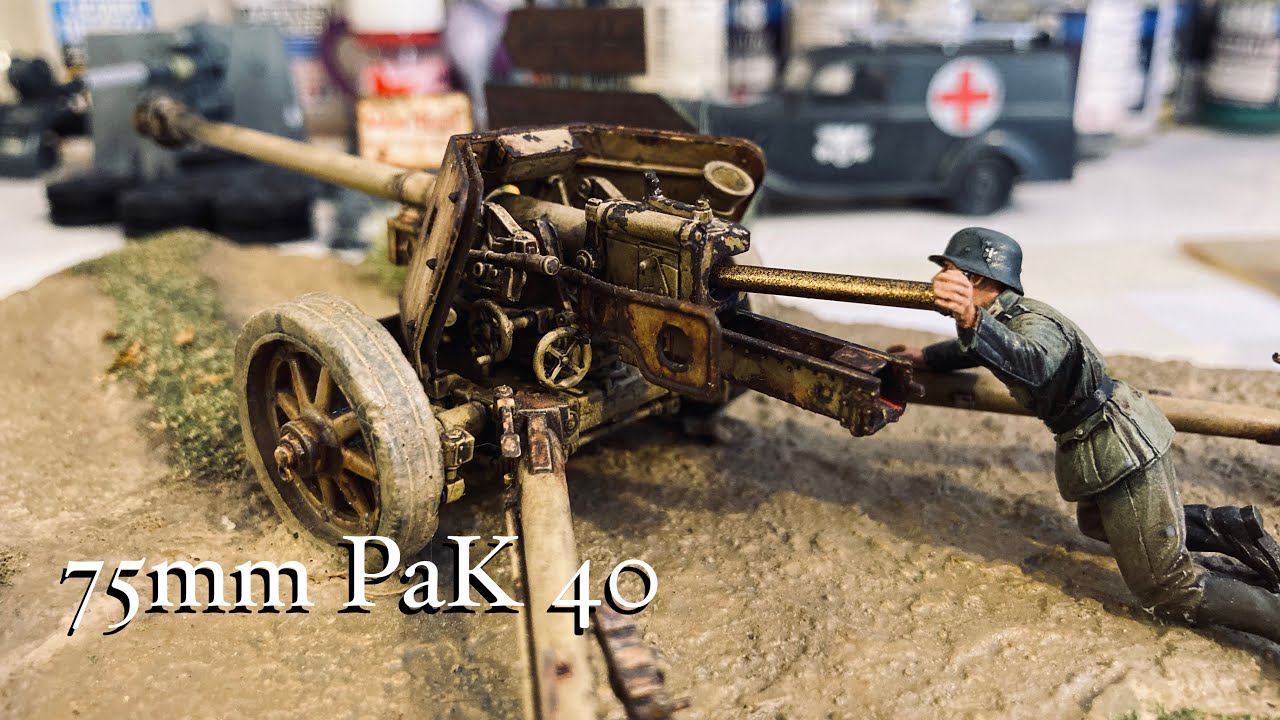 The inspiration for the Das Werk PaK 40 diorama - YouTube