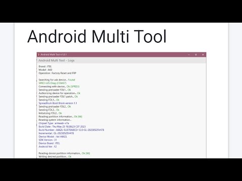 UM POUCO SOBRE A ANDROID MULTI TOOL [ PARTE 1 ]. - YouTube