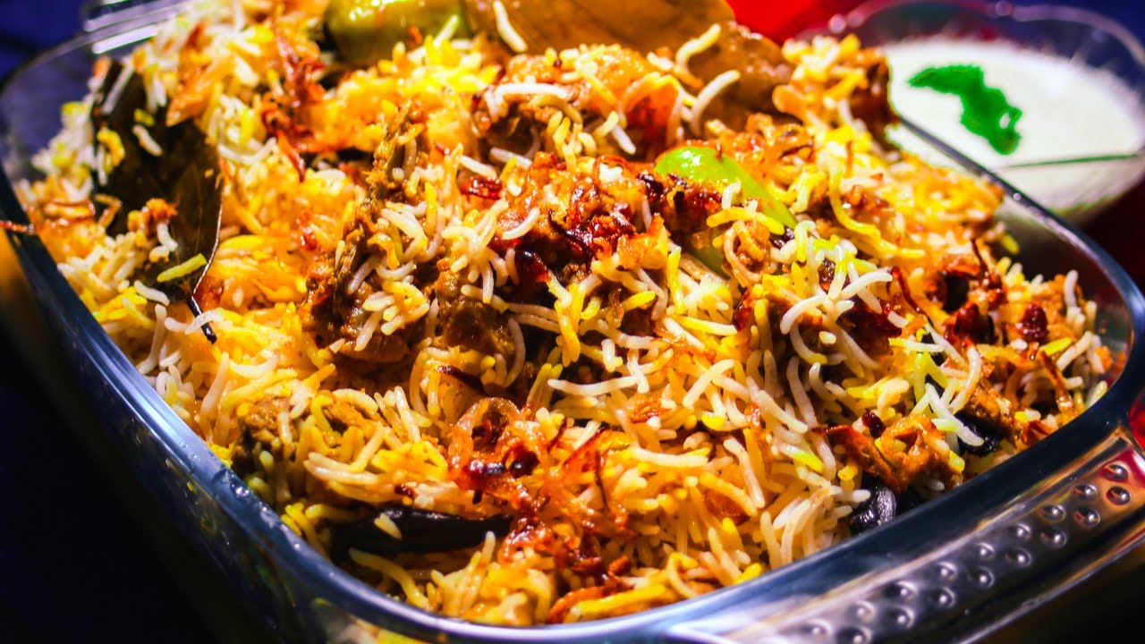 Korma Biryani Recipe | Food Biting - YouTube
