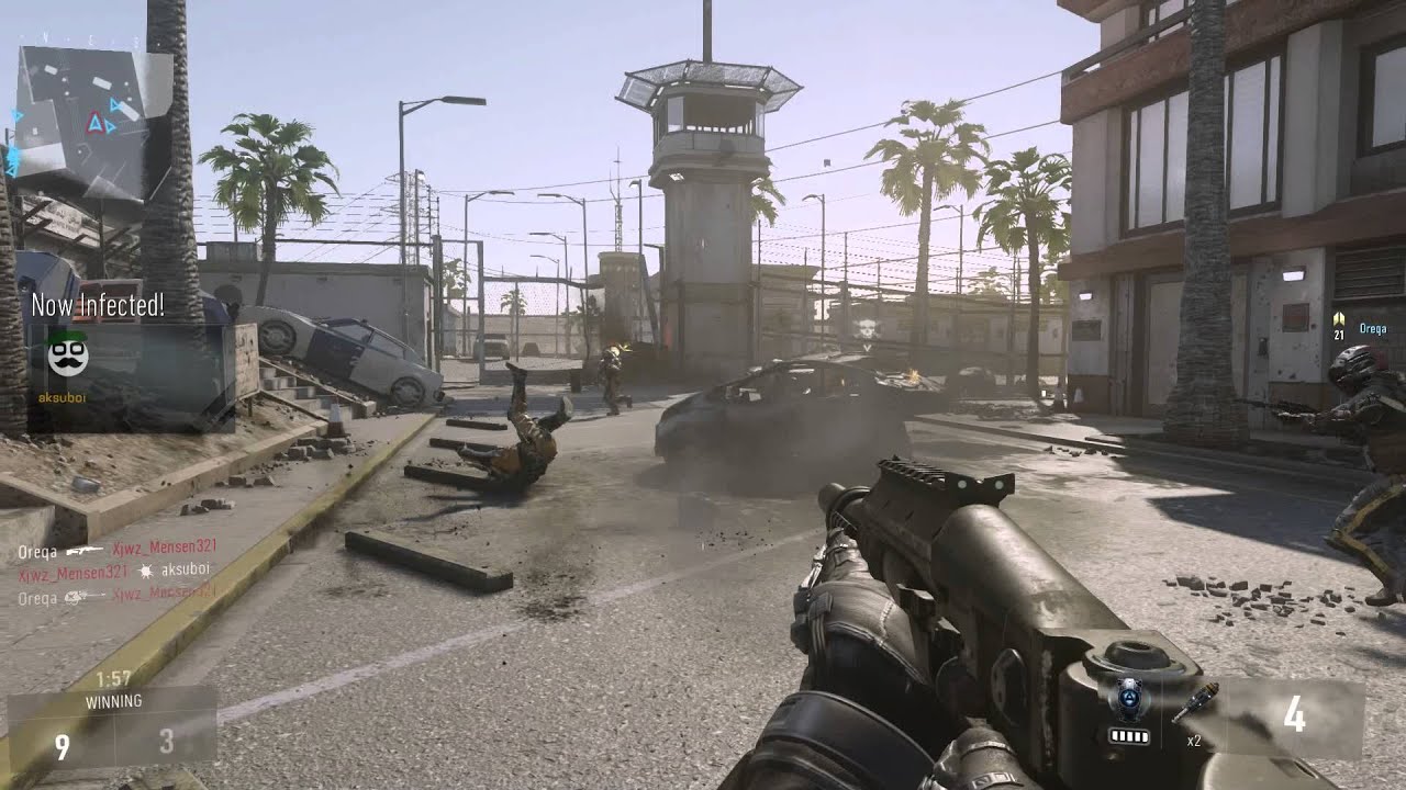 Call of Duty: Advanced Warfare (PS4) multiplayer infected match 15 ...