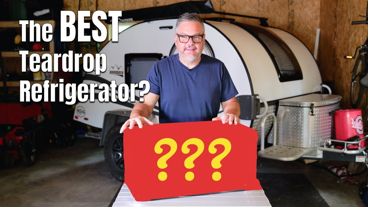 Could This Be The Ultimate Teardrop Camper Fridge? Living Large In A ...