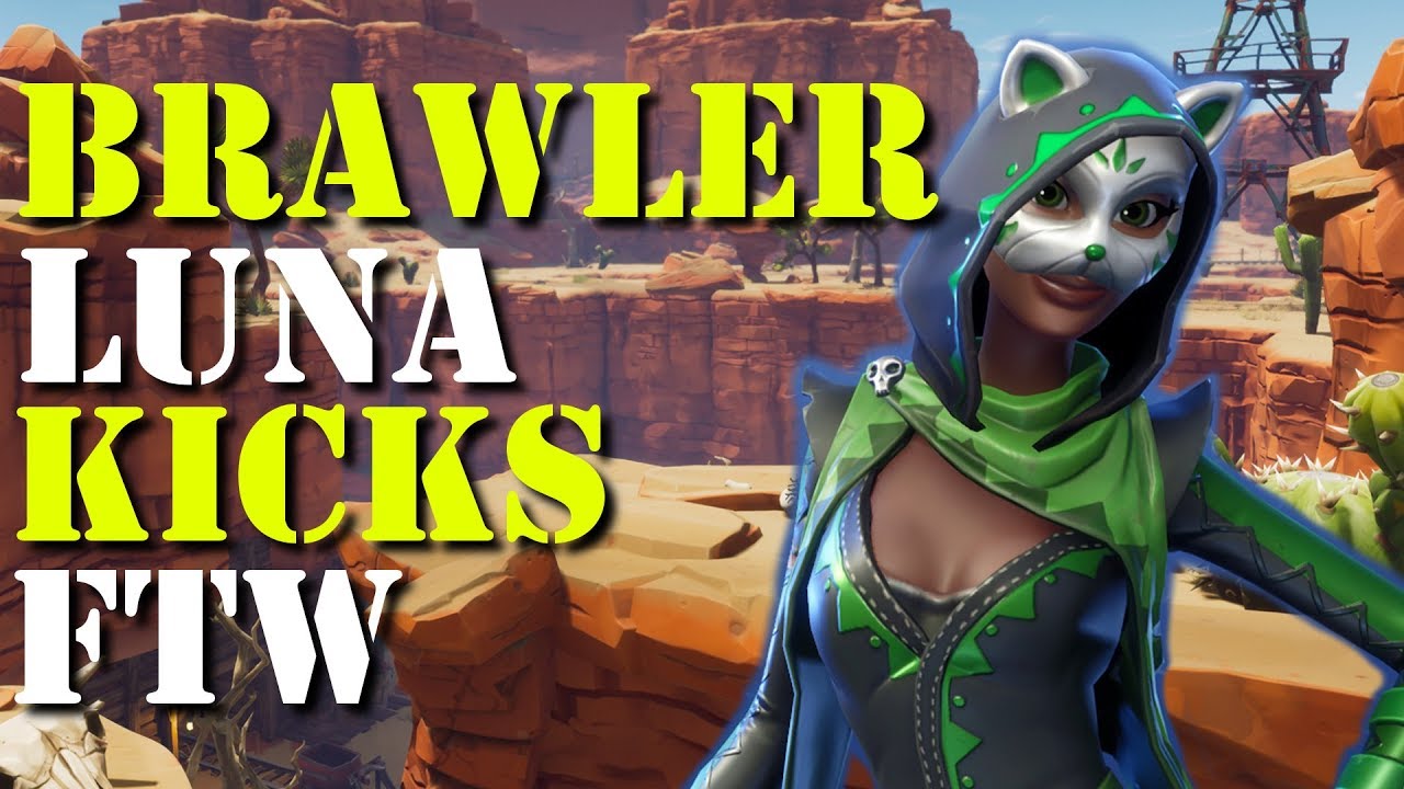 Fortnite | Hero Builds | Brawler Luna | So Fun! - YouTube