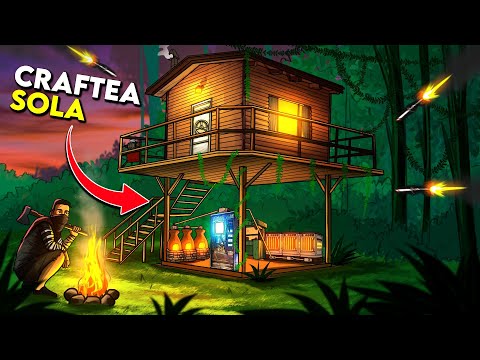 Construí la CABAÑA más INTELIGENTE como SOLO en RUST...
