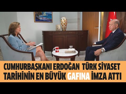 Erdoğan Türk siyaset tarihinin en büyük gafına imza attı