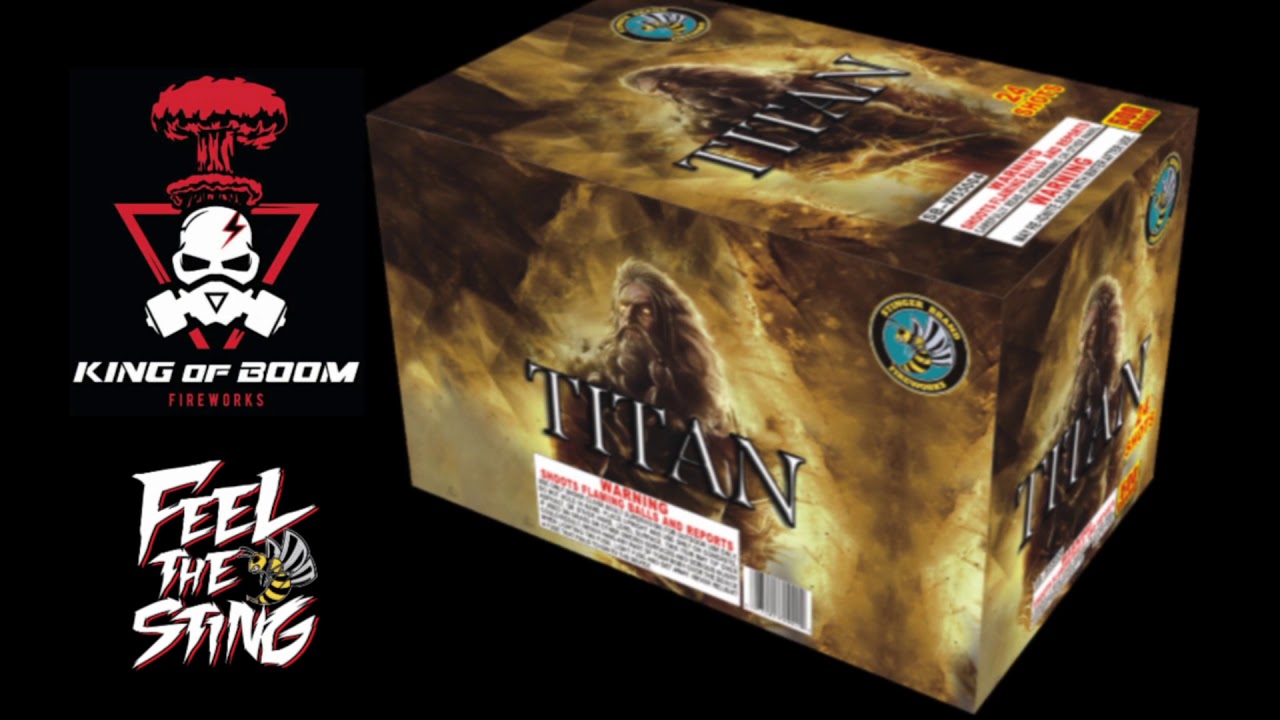 TITAN ♔ Stinger Brand Fireworks - YouTube