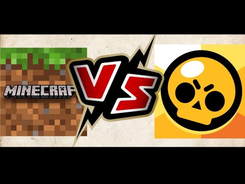 👌Minecraft VS Brawl Stars.😂КАКАЯ ЖЕ ИГРА ЛУЧШЕ?🤭 - YouTube