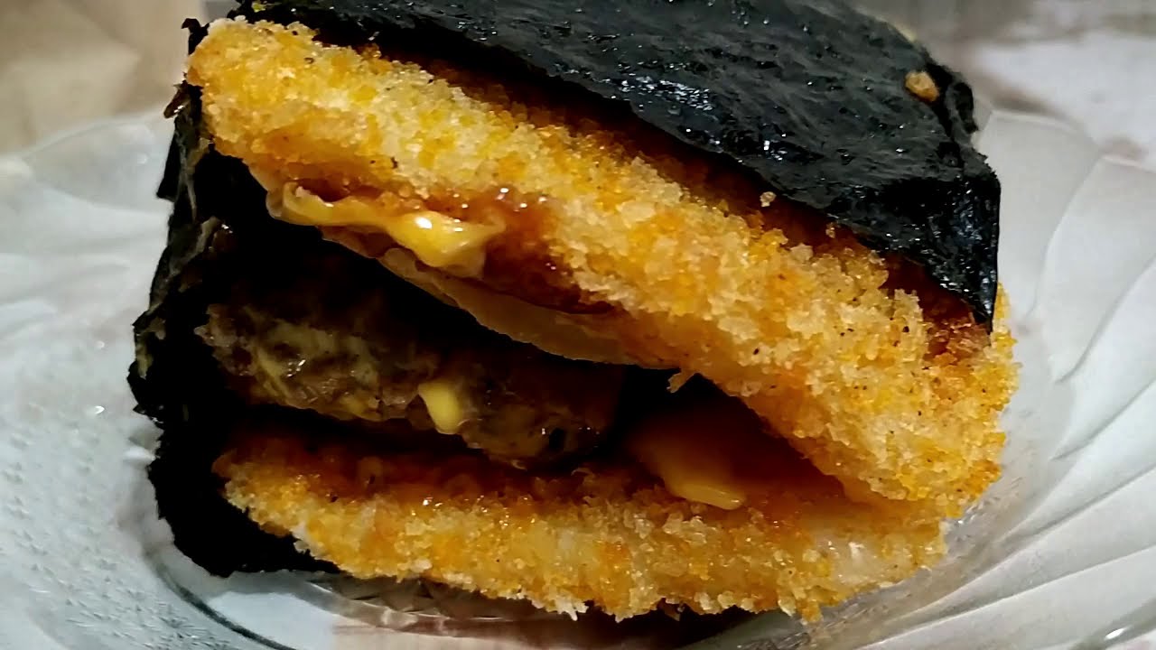 Burgushi Beef Monster - Burger tapi Sushi?? - YouTube