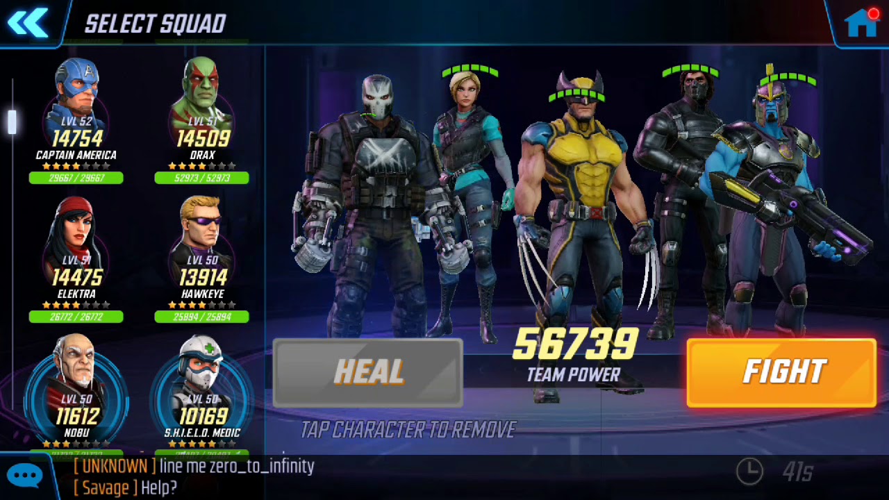 Marvel Strike Force | Wolverine 3*, Tier 8 | Raid node - YouTube