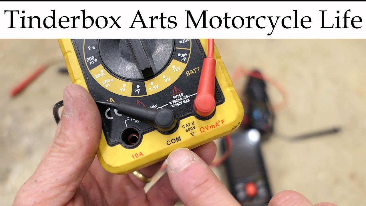 Basic Multimeter Use In Motorcycle Applications - YouTube