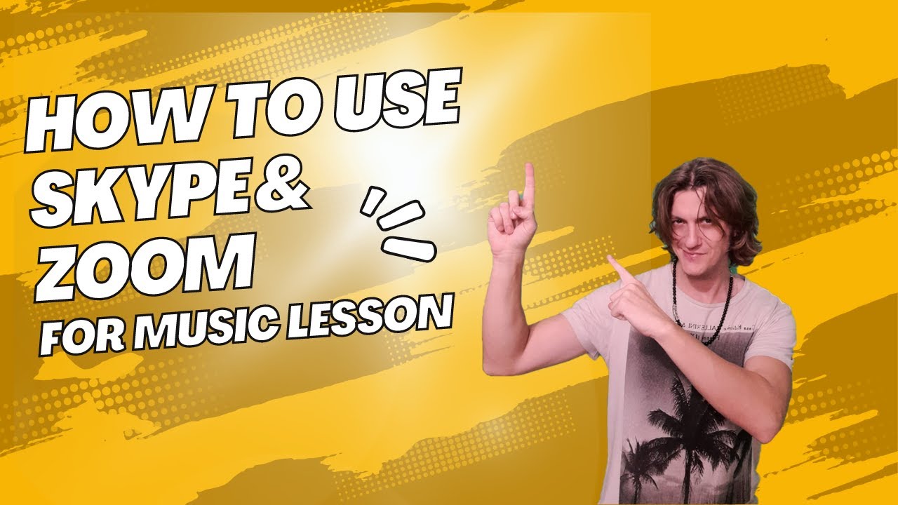 How to use SKYPE & ZOOM for Music Lesson #skype #skypelessons #zoom ...