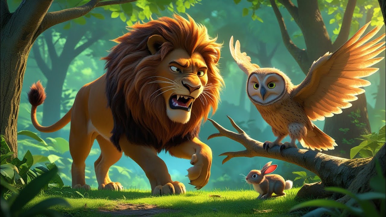 Sher ka Gussa |The Lion's Anger|Hindi Bedtime Animated Moral Stories ...