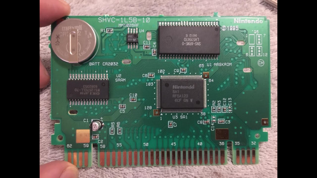 Super Mario RPG SNES Analogue Super Nt Demo with Cart pics/PCB pics ...