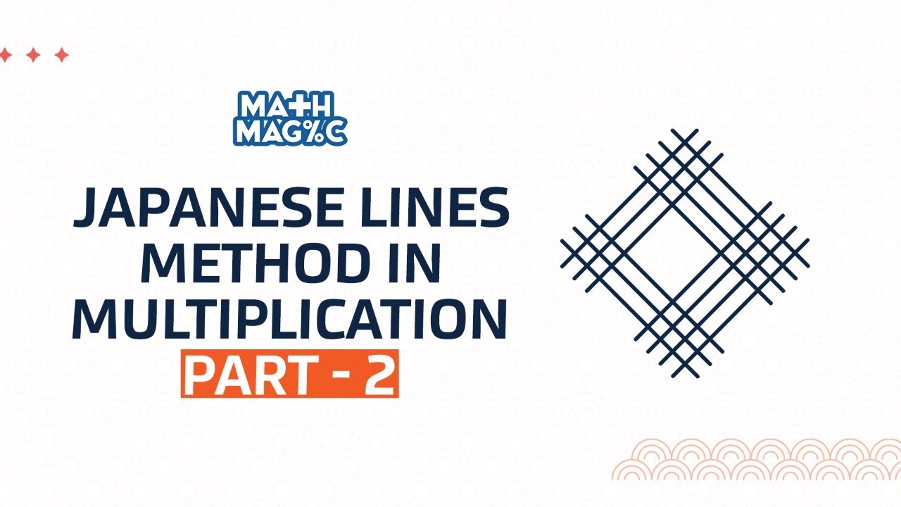 Japanese Lines Method in Multiplication | Maths - YouTube