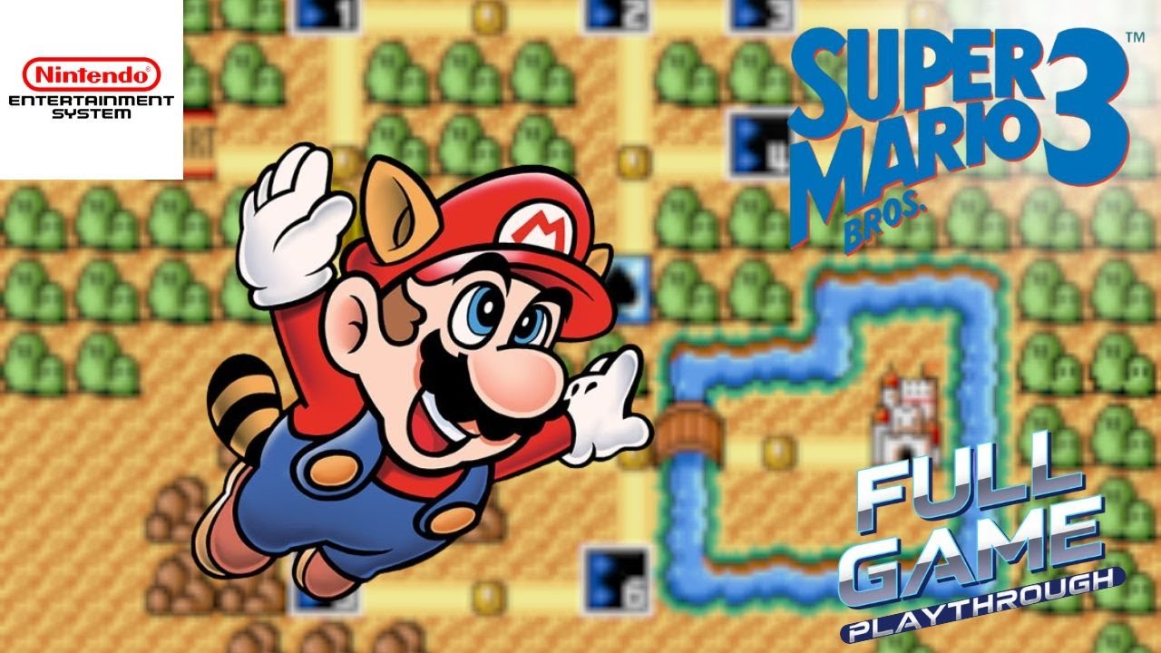 Full 100% Longplay - Super Mario Bros 3 (NES) - YouTube