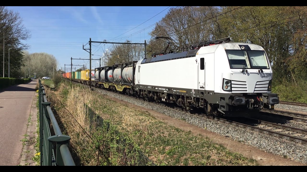 Nice 👍 Blerick Shuttle Container Train at Blerick the Netherlands 🇳🇱 ...