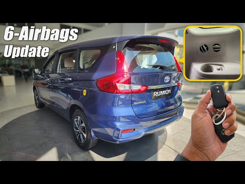 New Toyota Rumion 7 Seater Update 6 Airbags with Reduced On Road Price List