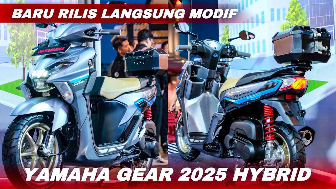 BARU LAUNCHING LANGSUNG MODIF: Yamaha Gear Ultima 125 Hybrid 2025 ...