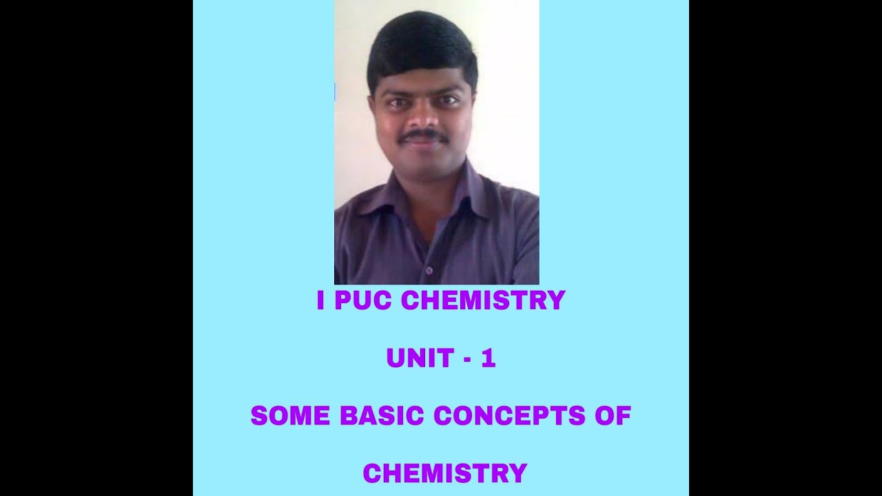 I PUC CHEMISTRY UNIT - 2 :- Structure of Atom : Part 3) - YouTube