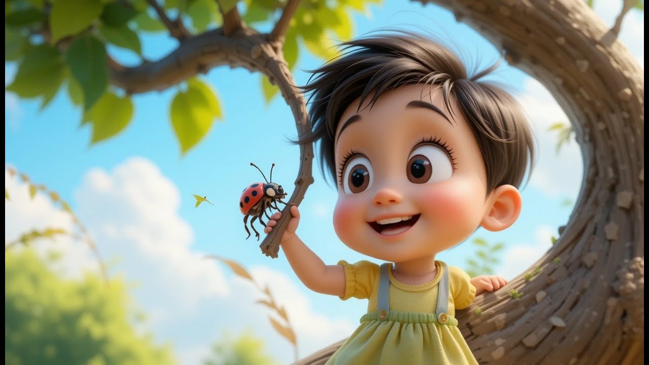 Itsy Bitsy Ladybug! Rhyme Song | Popular Nursery Rhyme | Educational ...