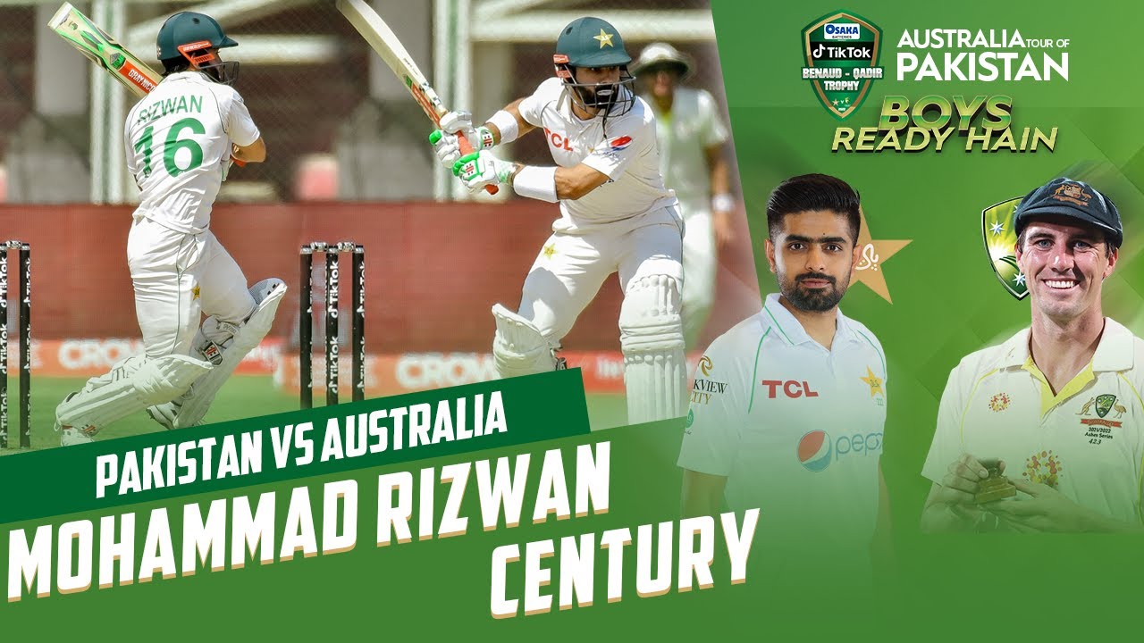 Mohammad Rizwan Century | Pakistan vs Australia | 2nd Test Day 5 | PCB ...