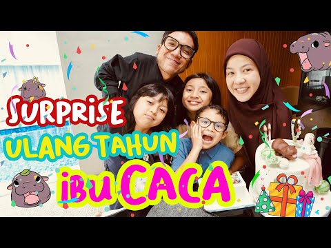 SURPRISE DARI TRIO STRONG DAN AYAH DESTA UNTUK IBU CACA! DOA NYA APA NIIH?