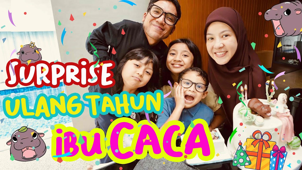 SURPRISE DARI TRIO STRONG DAN AYAH DESTA UNTUK IBU CACA! DOA NYA APA ...