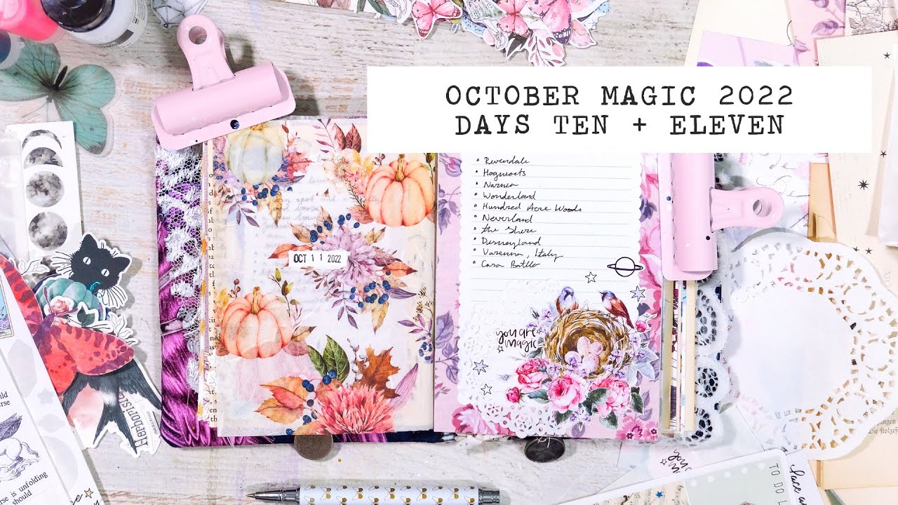 journal with me ☆ 71 | October Magic Days 10 + 11 | October Daily 2022 ...