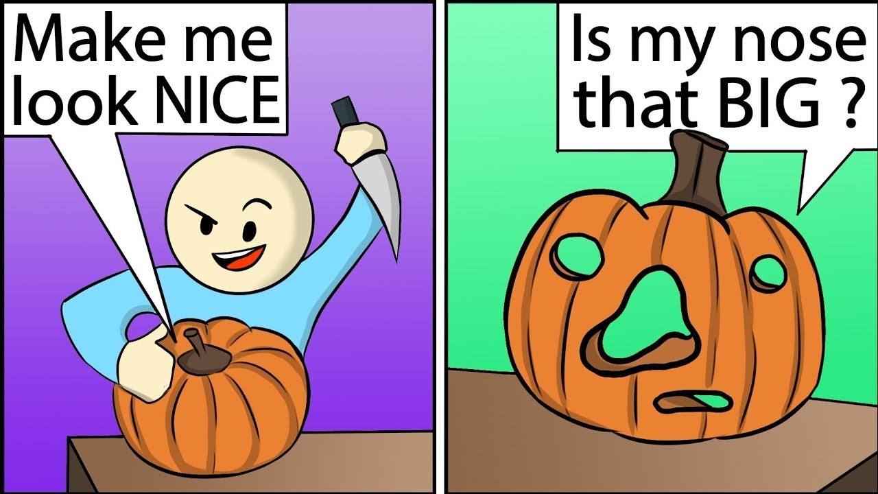 Halloween Pumpkin Comics - Comic Dub - YouTube