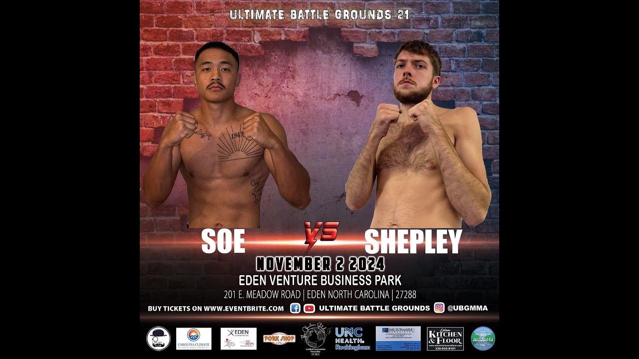 UBG 21 : 125 -Trey Shepley v Moo Soe - YouTube