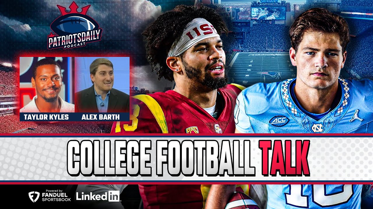 LIVE Patriots Daily: Best NFL Draft Fits for New England w/ Alex Barth ...