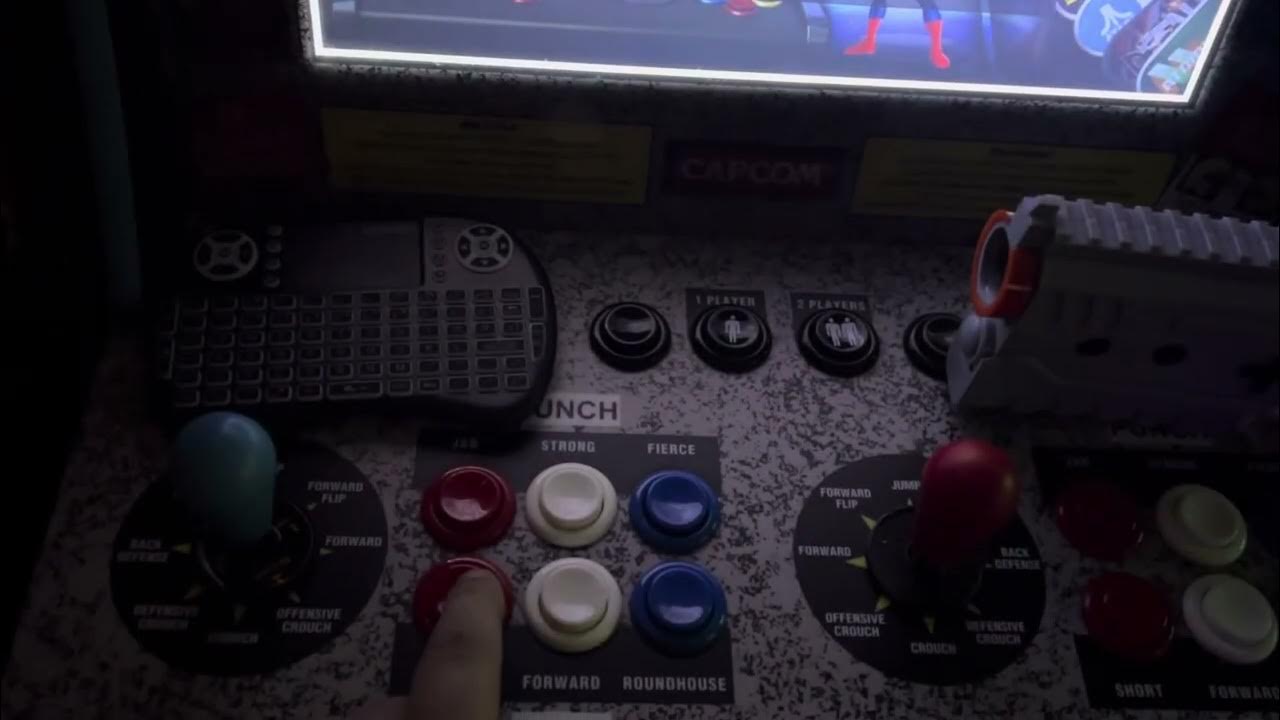 How to configure arcade controls or Xbox/ps controllers - YouTube