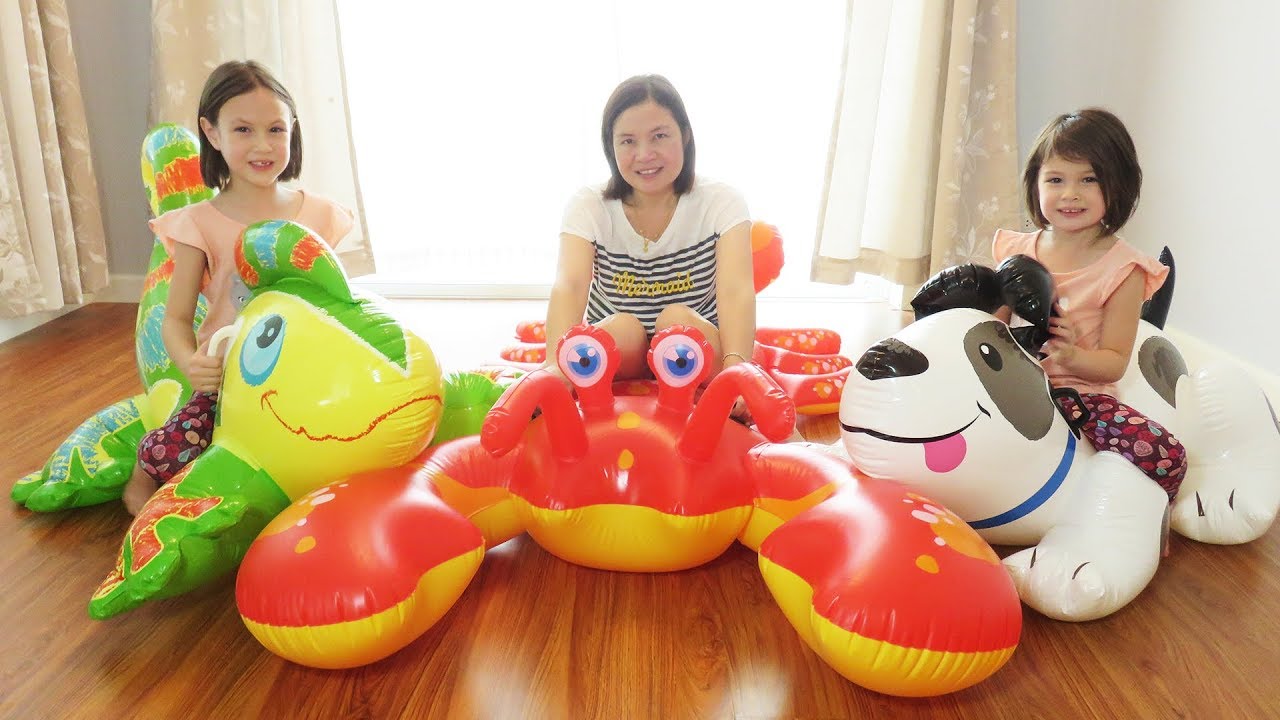 Kids Pretend Playtime with Toys - Kiddie3 Fun Club - YouTube