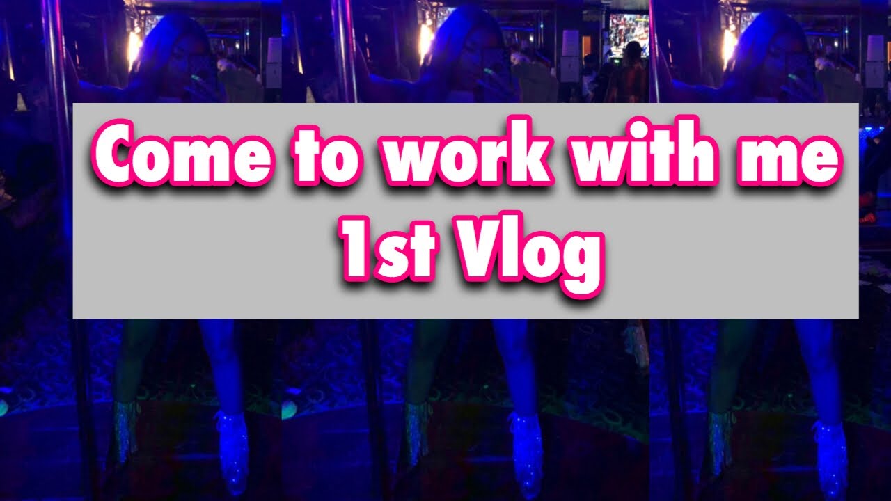 1st vlog: Night at the strip club - YouTube