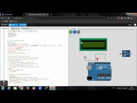 PROGRAM SIMULASI LENGKAP ARDUINO UNO 2 INPUT DAN 2 OUTPUT - YouTube