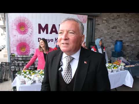 8 MART'TA HONAZLI KADINLARA ÇUHA ÇİÇEĞİ