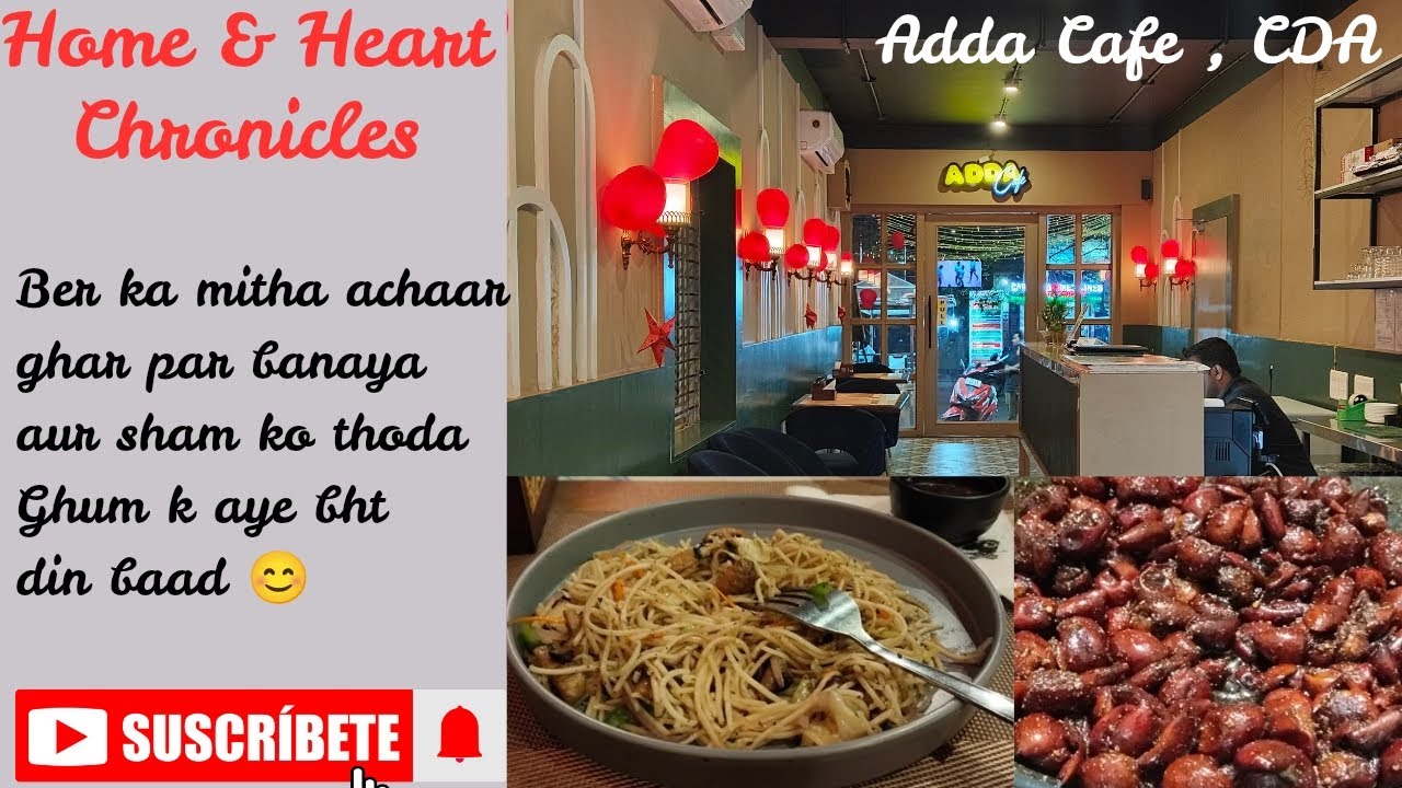 Ber ka achaar ghar par banaya bht tasty 🤤 || Adda cafe me gaye sham ko ...