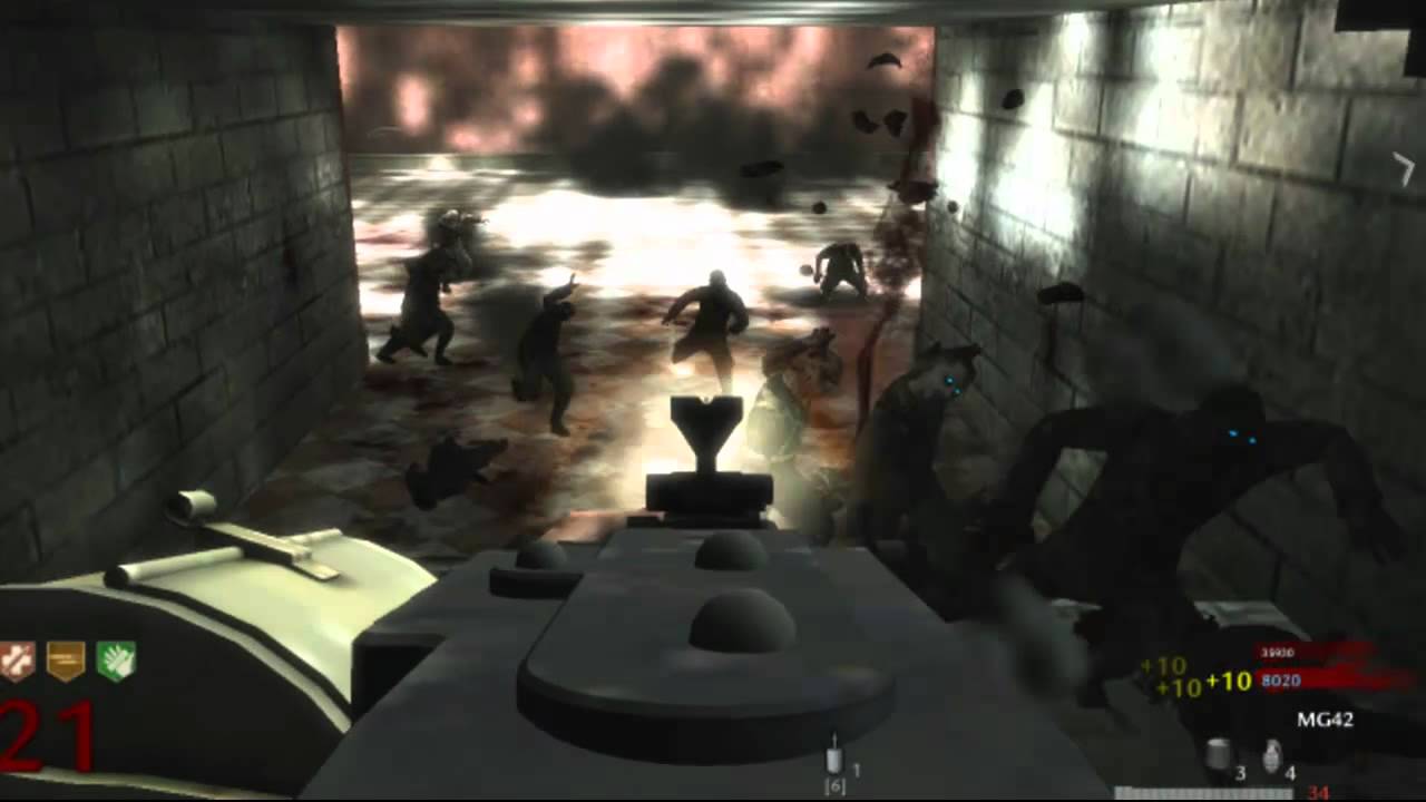 Call of duty waw / Nazi zombies /Giant room parte 5 - YouTube