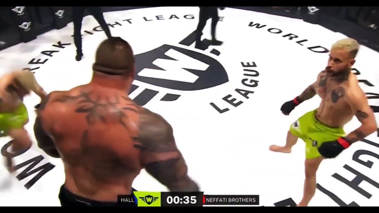 2 vs 1 fight in MMA. 130 kg vs 2x 65 kg! No mercy! - YouTube