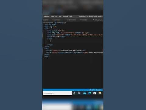 How to create moving text and text animation #shorts #coding #html #css ...