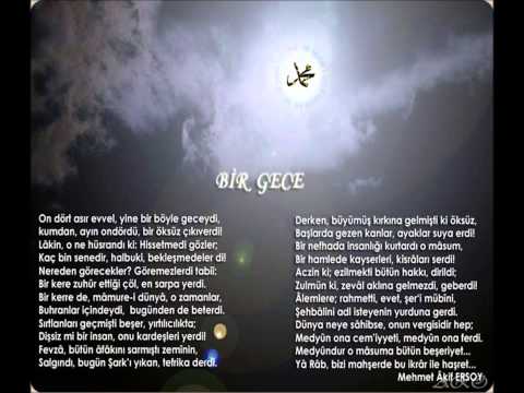 Bir Gece - Erol Eren (Mehmet Akif Ersoy)