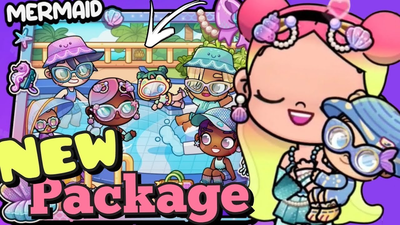 New Mermaid Package in Avatar World - YouTube
