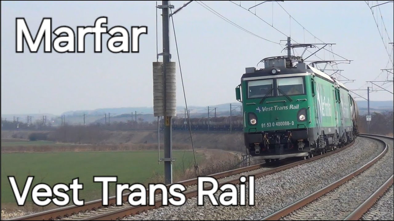 Cargo Train/ Marfar Vest Trans Rail in Sibot - YouTube